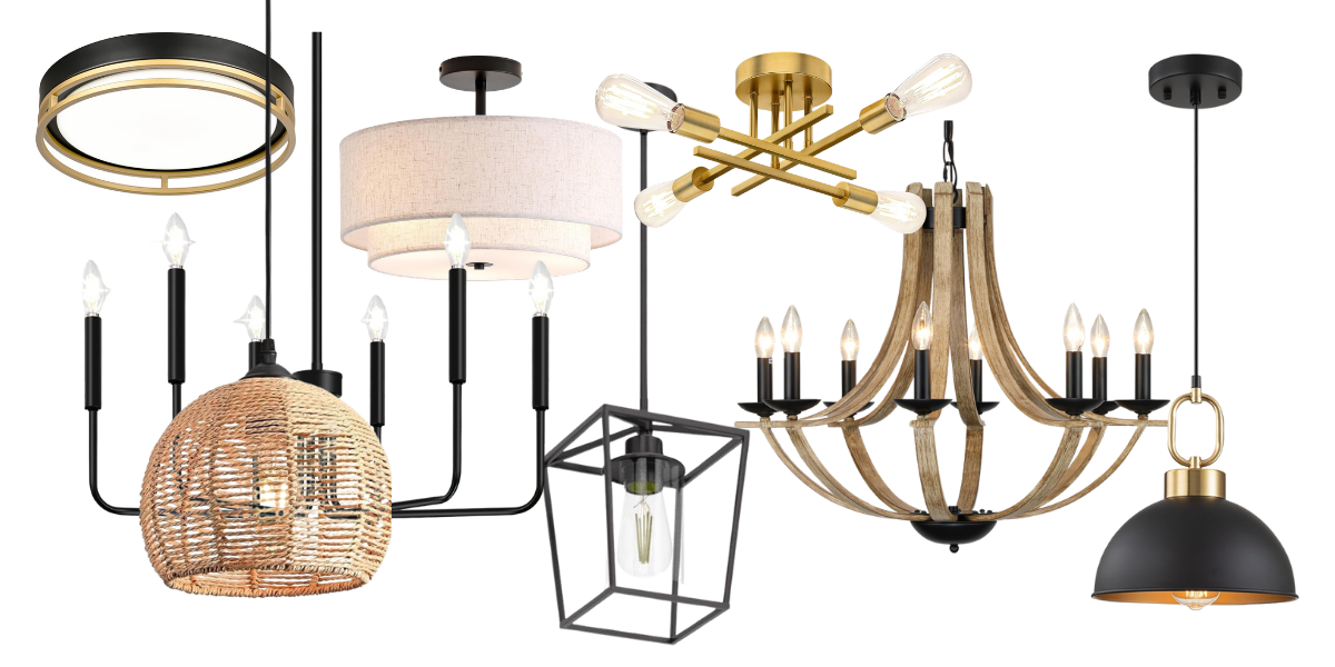 Our Favorite Light Fixtures for Updating Homes | Larimar Home Staging