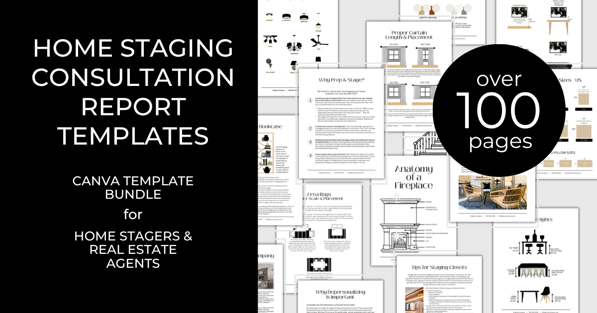 Home Staging Consultation Report Templates | Larimar Home Staging